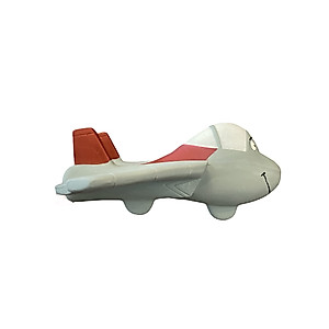 TOPGUM Biter Pilot Airplane Teething Toy 100% Natural Havea Rubber