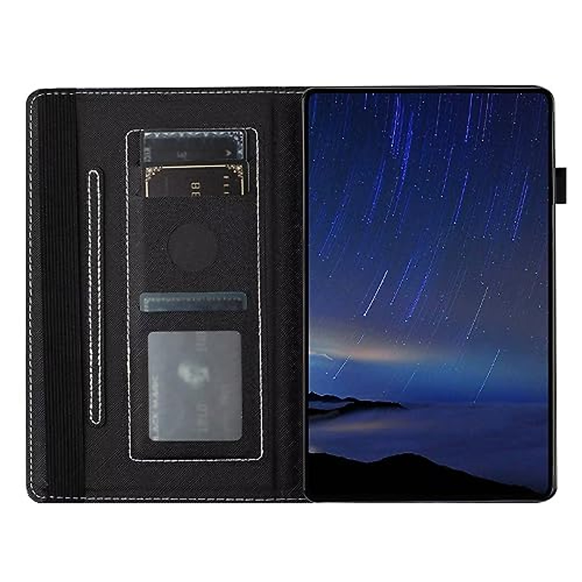 Compatible with/Replacement for Tablet PC Samsung Galaxy Tab A8 10.5 inch 2021 SM-X200/X205/X207 PU Leather Flip Cover Stand Wallet Case XXLZCX (10)