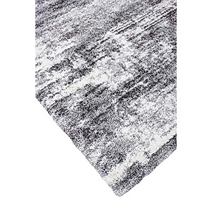 NOORI RUG - Premium & Luxury Imported - Lux Madison Machine Made High Pile Abstract - Rectangle - Charcoal - Grey - 10' x 14', Bedroom, Dining Room