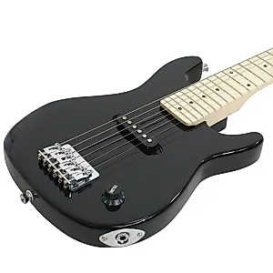 Epetlover 30 Inch Kids Electric Guitar, Complete Beginner Kits with 5W Amplifier, Picks, Gig Bag, Strap, Cable & Accessory Kit for Kids/Girls/Boys/Starters, Black