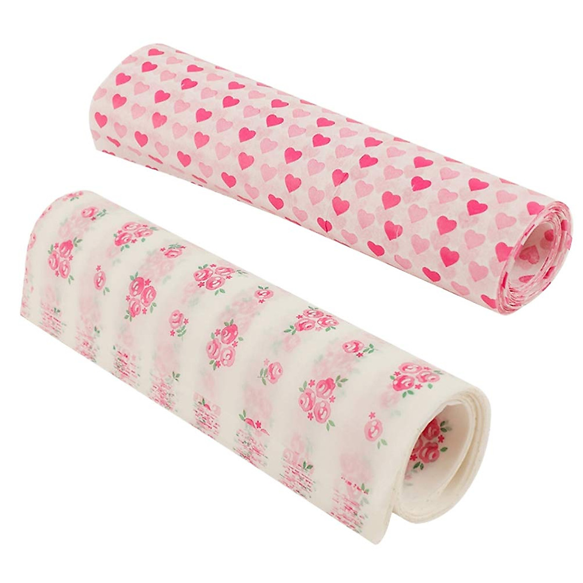 Cabilock 100pcs Wax Paper Sheets Food Picnic Paper Grease Proof Paper Waterproof Dry Paper Liners for BBQs,School Carnivals Baking, Cooking, Frying