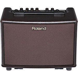 Roland AC-33 Acoustic Chorus Battery-Powered 30-Watt Guitar Amplifier, Rosewood, (AC-33RW)