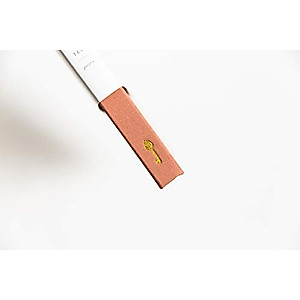 Promptly Journals, Blank Journal: THINK/BELIEVE/FEEL (Dusty Rose, Pink, Linen) | Layflat Notebook | Ruled Journal | Journal Notebook | Gifts for Women and Men