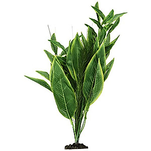 Marina Naturals, Green Dracena Silk Plant, Large Fish Tank Decoration, PP96