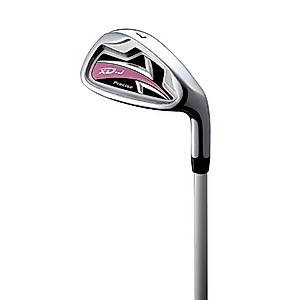 Remarkable Girls Right Handed Pink Junior Golf Club Set for Age 3 to 5 (Height 3' to 3'8") Set Includes: Driver (15"), Hybrid Wood (25*), 7 Iron, Putter, Bonus Stand Bag & 2 Headcovers