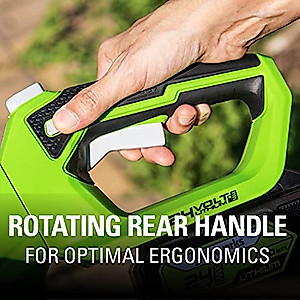 Greenworks 24V 22" Cordless Laser Cut Hedge Trimmer, Tool Only