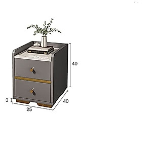 HIGOH Bedside Table Bedside Table Simple Simple Large Bedroom Bedside Cabinet Mini Small Storage Cabinet Desk with Storage Furniture