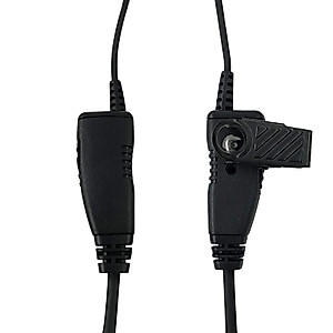 RLN6423 Earpiece Earloop Headset Replacement for PR400 RDU2020 CP200 CP185 RDV2020 RDV2080D RDV4100 RDV4160D RDV-5100 Radio