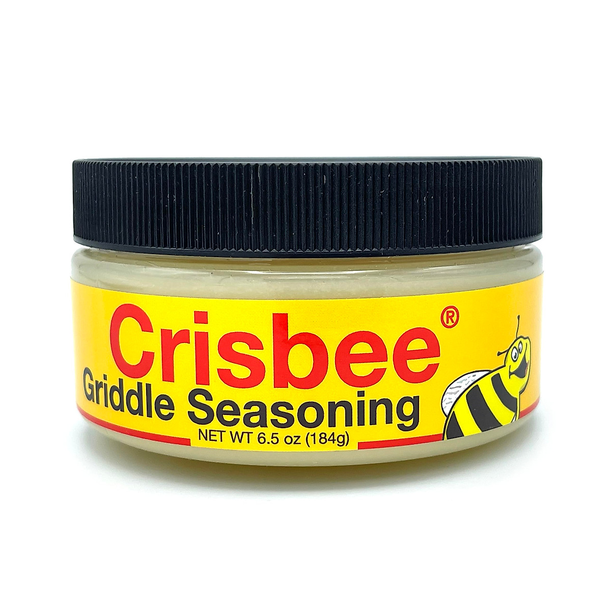 Crisbee® Griddle Seasoning - 6.5oz - 2-in-1 Seasoning for Blackstone Griddle, Cast Iron and Carbon Steel Cookware - Family Made in USA