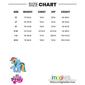 My Little Pony Toddler Girls French Terry Pullover Sweatshirt Light Blue 5T