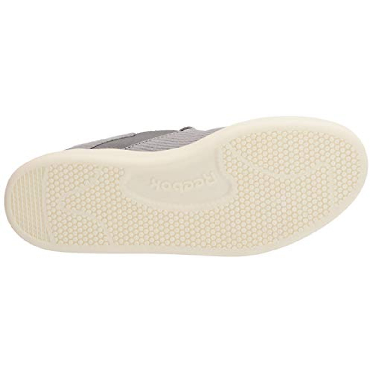 Reebok womens Cotton & Corn Slip on Walking Shoe, Spacer Grey/Chalk/White, 8.5 US