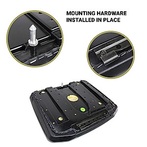 E-2684966-070 DirectFit™ Black Seat Bottom for Polaris Ranger RANGER XP 900 (2014), RANGER HST (2016), RANGER HST (2017), RANGER HST (2015), +++