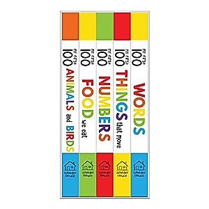 My First 100 Library: Boxset of 5 Early Learning Board Books