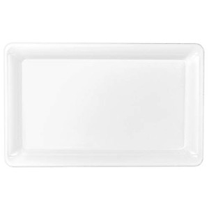 Plastic Tray - 11" x 18" | White | 1 Pc.