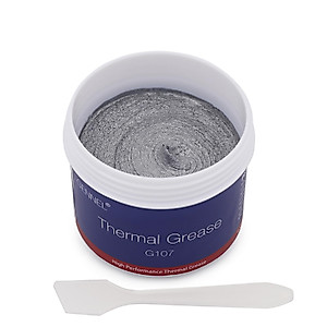 GENNEL G107 100Grams Silver Thermal Paste, High Performance Thermal Conductive Compound Grease, Heatsink Paste for CPU GPU LED IC PS4 Xbox Ovens