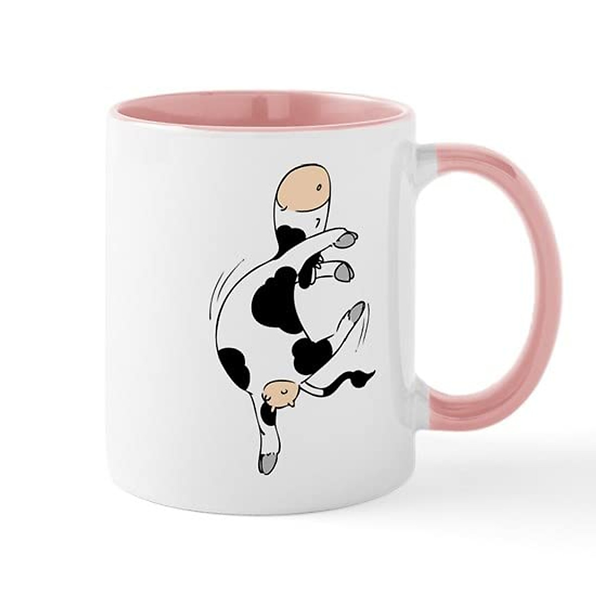 CafePress Mooviestars Ballet Cow Mug Ceramic Coffee Mug, Tea Cup 11 oz