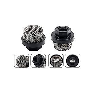 YESHINDA 2 packs 700-805 or 700805 3/4" UNF Inlet Filter Screen Suction Strainer for Airless Paint Sprayer 440