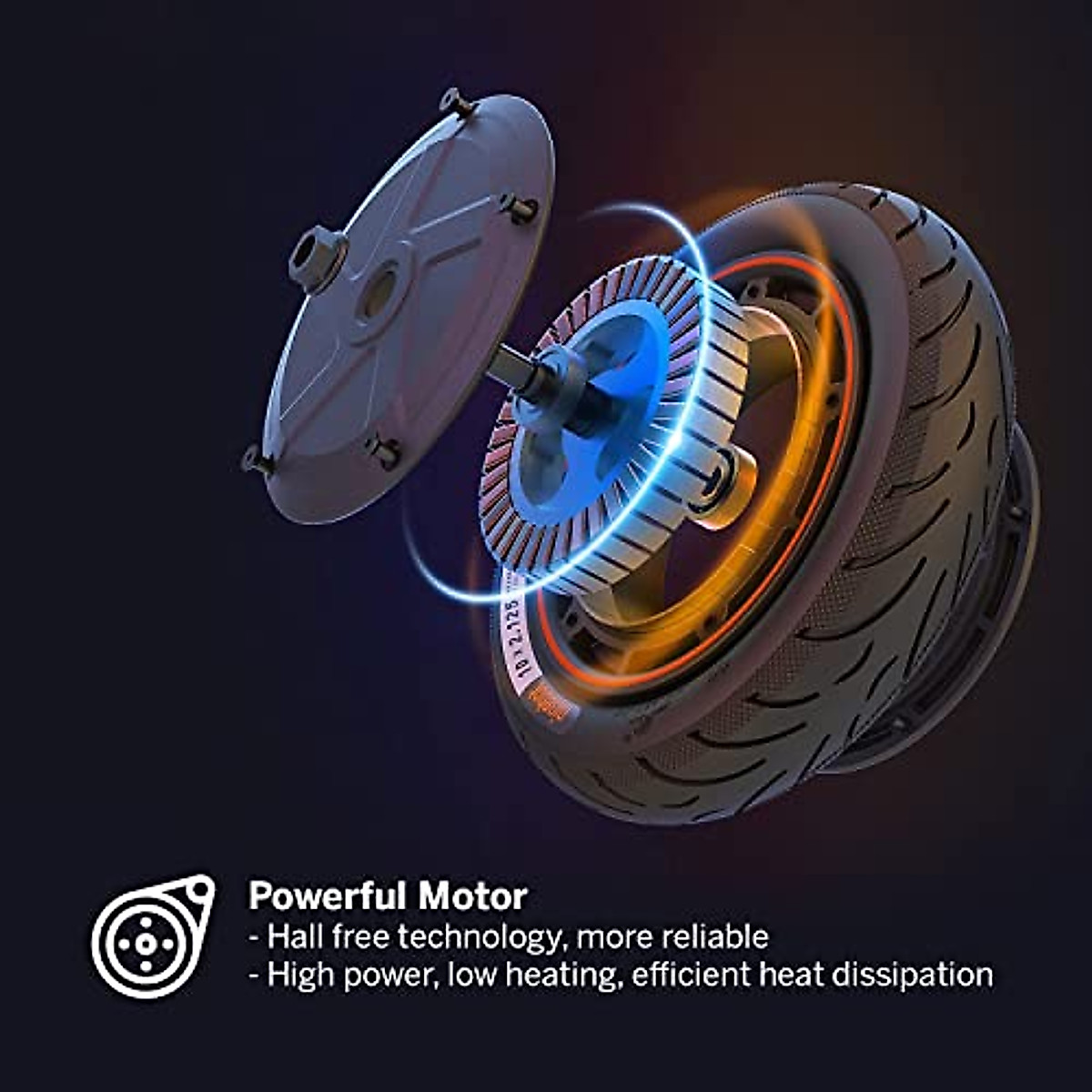 Segway Ninebot D28U Electric Kick Scooter -300W Motor, 17.4 Miles Range & 15.5 MPH, 10" Pneumatic Tire, Drum Brake, UL-2272 Certified