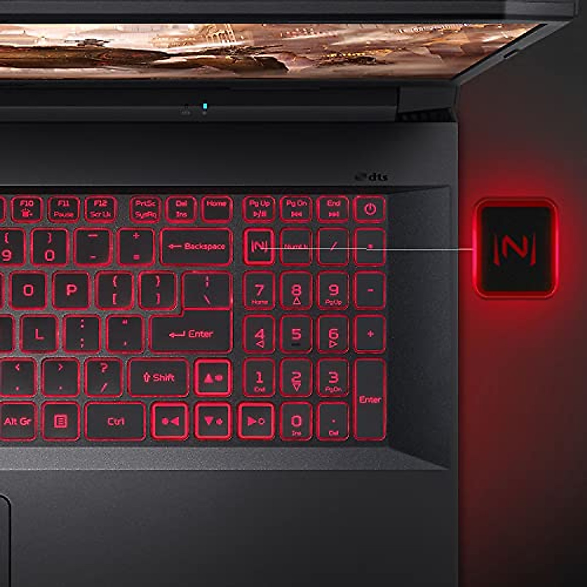 Acer Nitro 5 AN517-41-R7EY Gaming Laptop, AMD Ryzen 5 5600H Hexa-Core Processor | NVIDIA GeForce GTX 1650 | 17.3" FHD IPS Display | 8GB DDR4 | 512GB NVMe SSD | WiFi 6 | Backlit Keyboard
