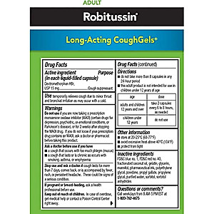 Robitussin Capsules