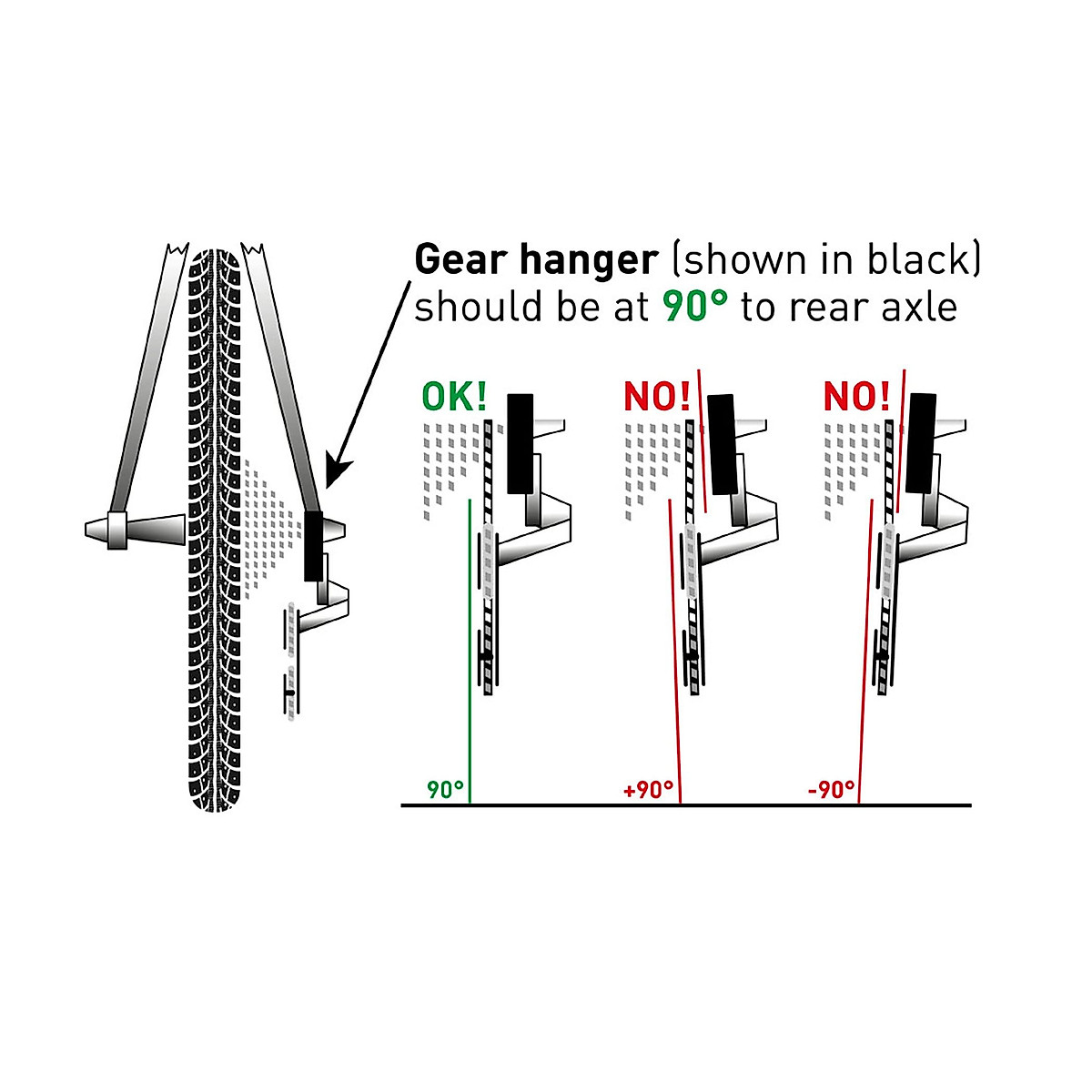 Derailleur Hanger 11 Rear Dropout Compatible for Specialized and Focus Specific Models- Mounting Bolts Inlcuded - Part #9893-4291