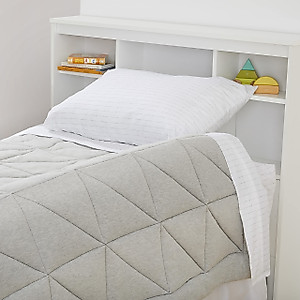 Summer Infant Soft & Secure Bedrail Bumper, Twin, White