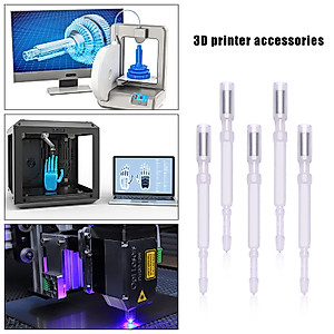 AIEX 5pcs Bl Touch Probe Pin Replacement, Smart Automatic Bed Leveling Touch Probe Pin Replacement Auto Bed Leveling Sensor Probe Tips Replacement Probe for Bltouch, 3D Touch