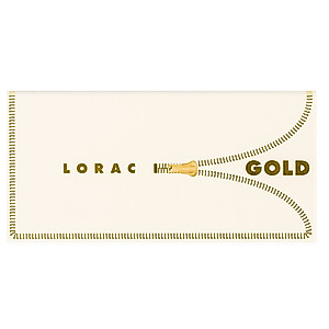 LORAC Unzipped Matte & Glitter Eyeshadow Palette, Gold | Cruelty Free, Gluten Free, Vegan
