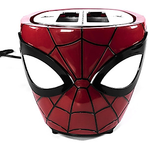 Uncanny Brands Marvel’s Spiderman Halo Toaster – Toasts Spidey’s Mask On Your Bread