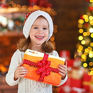 HTVRONT Acrylic Paint Set with 6 Paint Brushes & 4 Canvases, 12 Colors (12ml, 0.4oz), Table Easel, Art Supplies Paints Gifts for Artists Kids Beginners & Painters, Rock Painting Kit Crafts Supplies