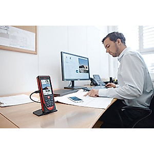 Leica DISTO S910 Pro Pack 984ft Range Laser Distance Measurer Pro Kit, Point to Point Measuring, Hard Case, TRI70 Tripod, FTA360S Adapter, Red/Black