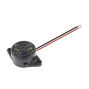 10PCS SFM-27 DC 3-24V Alarm Siren Electronic Piezo Active Buzzer, 95dB High Decibel Continuous Beep Speaker for Arduino