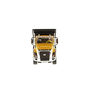 DM DIECAST MASTERS Caterpillar CT660 Dump Truck Yellow Core Classics Series Vehicle