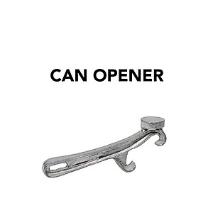 王开摄影冰镇冷饮圣诞 Aluminum Metal Bucket Pail Opener for Metal Can Top remover and Lid Covers, Medium size