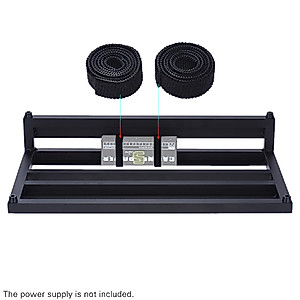 SIMBAE Aluminum Alloy Pedal Board DB-3 Portable Guitar Effect Pedal Board Pedalboard Aluminum Alloy with Carrying Bag Pedals Mounting Tapes