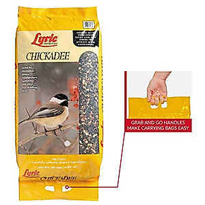 Lyric Chickadee Wild Bird Seed - Sunflower & Nut Premium Bird Food Mix for Chickadees, Nuthatches & Titmice - 20 lb bag