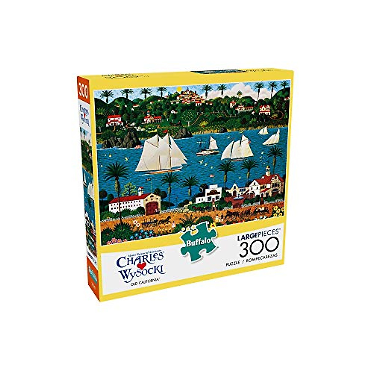Buffalo Games - Charles Wysocki - Old California - 300 Large Piece Jigsaw Puzzle