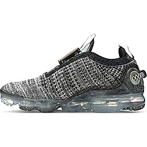Nike Women's Air Vapormax 2020 Flykit Running Shoes, Black/Black/White, 7.5