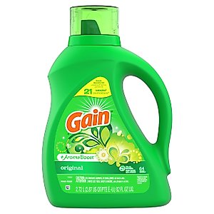 Gain 55867 Liquid Laundry Detergent, 100 Oz