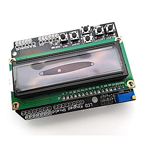 1602 LCD Keypad Shield 1602 LCD Expansion Shield Board Blue Backlight 4.5-5.5V for Arduino Duemilanove Robot 1pcs