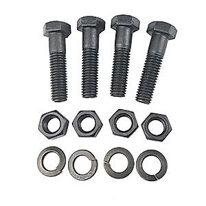 TOPTOW 64183 Pintle Hitch Receiver with 2 inch Hitch Ball, 16,000 lbs. Capacity, Bolt-on Pintle Hook, Fits for Pintle Mount, Fasteners Kit Included…