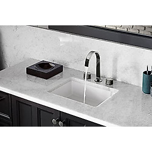 KOHLER K-2882-0 Verticyl Undermount Bathroom Sink, White