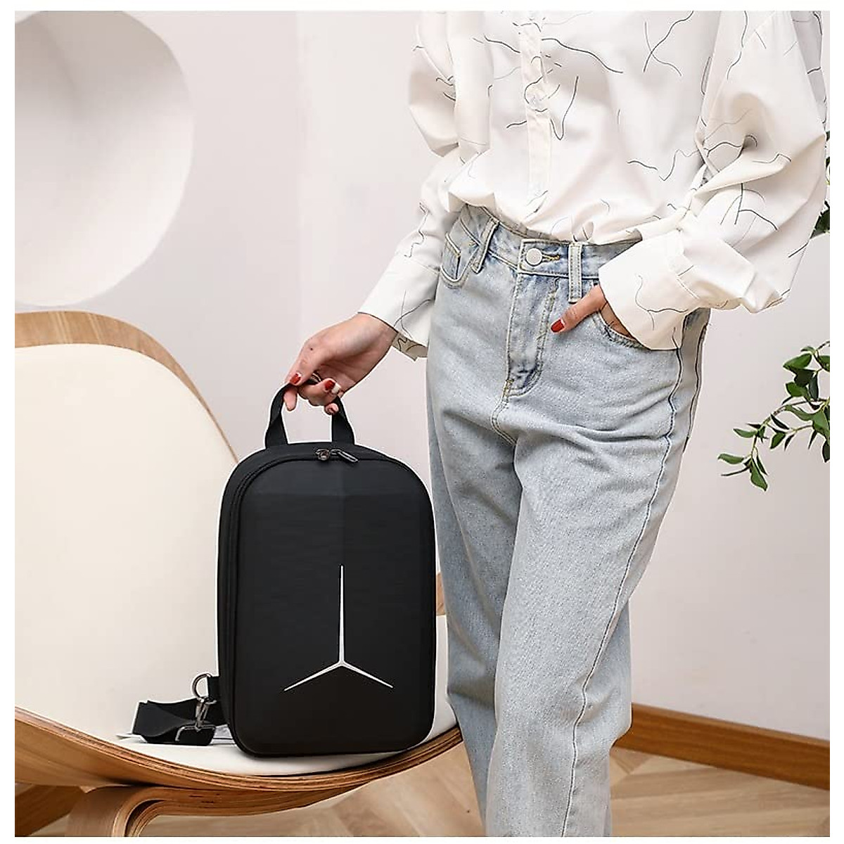 Storage Bag for DJI Mini 3 PRO,Backpack Shoulder Bag Messenger Chest Bag Portable Fashion Box for DJI Mini 3 Pro Rc,Drone Accessories