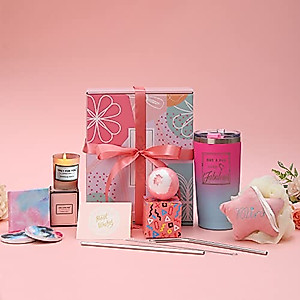 Birthday Gifts for Women, Gift Box For Women Mom Sister Best Friends, Gift Baskets For Women, Spa Box Gift Basket for Her, Happy Birthday Gift Set, Thank You Gifts