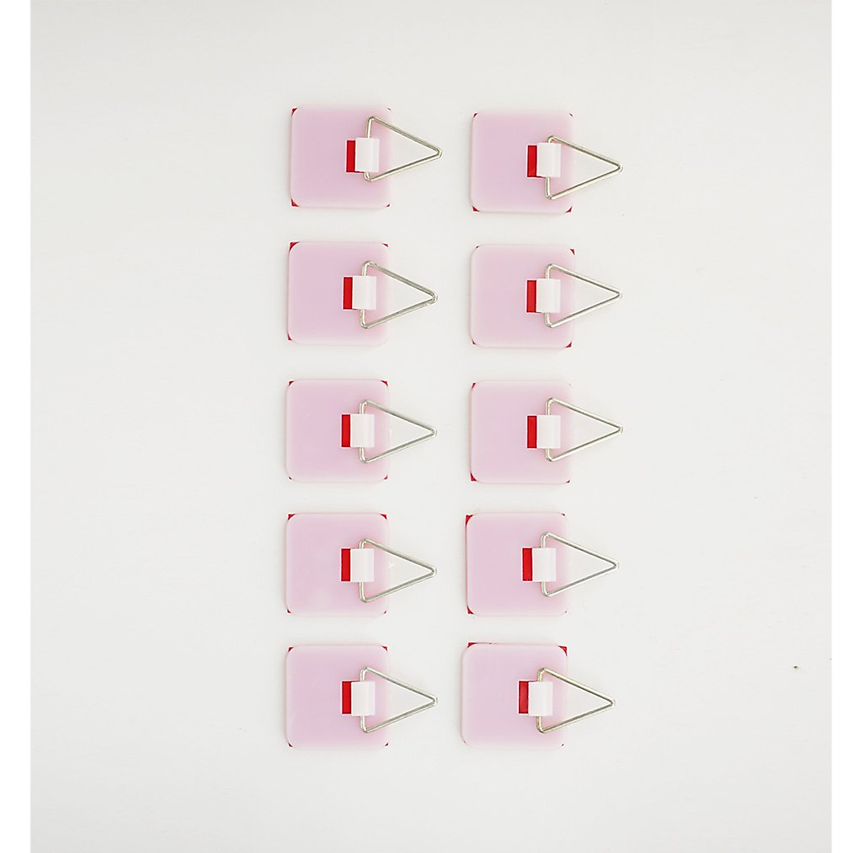 Artliving 2cm Invisible Disc Adhesive Plate Hanger Set Vertical Plate Holders (20 pack)