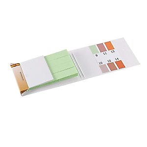 uxcell PH Test Strips 9-14 Indicator Paper Lab Litmus Tester 80in1 Kit for Water Food Pool Aquarium Testing Alkaline Acid