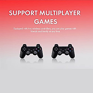 N-Game Stick, Wireless Retro Game Console, 2023 New Game Console, New Game Stick Lite 2023 Best Childhood Memories, Built in 20000+ Games, 9 Classic Emulators with 2×Wireless (M9 128G (41000+ Games))