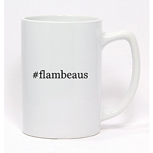 #flambeaus - Hashtag Statesman Ceramic Coffee Mug 14oz