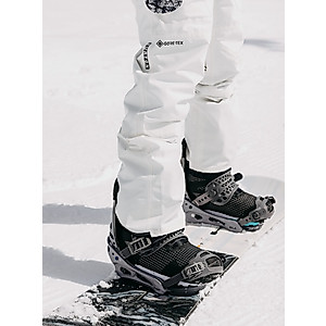 Burton Men's Reserve GORE‑TEX 2L Bib Pants, Stout White, Large