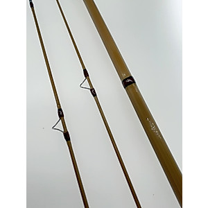 New Bamboo Fly Rod with Nickel Silver Downlocked Reelseat and Agate Strip Guide. (8'0" #6)